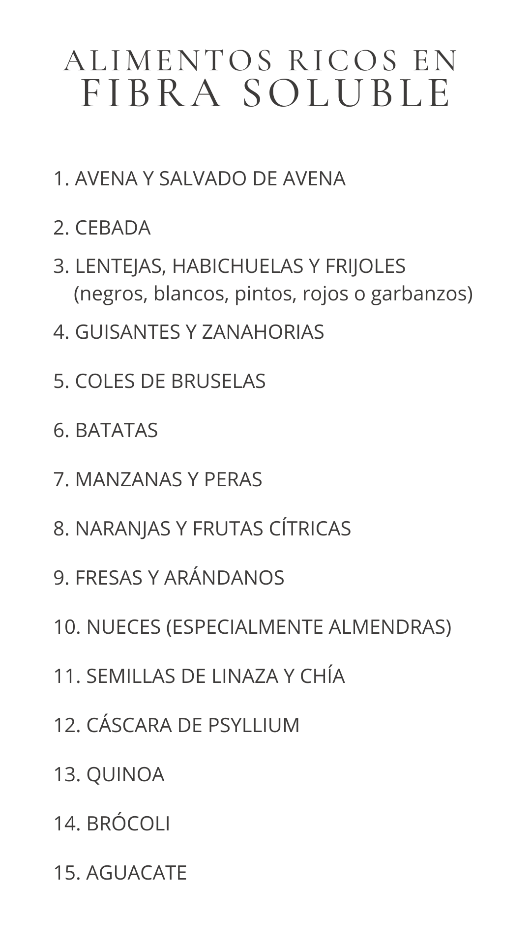 5 Ideas para ingerir más fibra soluble – The Endocrinology Wellness ...